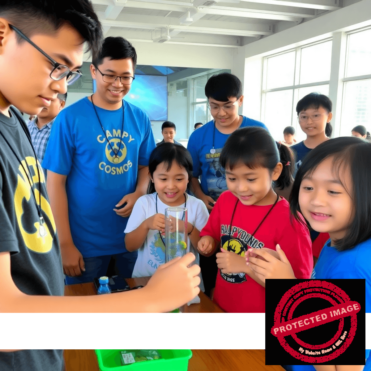 Exciting Experiments at Camp Cosmos: A STEM Summer Camp in